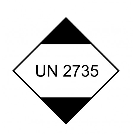 Sticker Autocollant Panneaux de Danger ONU - UN 2735 - Amines ou ...